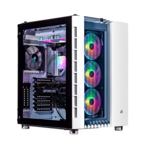 velztorm prizma 12th gen cto gaming desktop (intel i9-12900k (alder lake) 16-core, geforce rtx 3060 12gb, 64gb ddr5 4800mhz ram, 1tb pcie ssd, 240 mm aio, 1000w psu, wifi 6, bt 5.2, win10h)