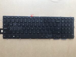 original new for dell g series g7 7590 g5 5590 4-zone rgb backlit keyboard us