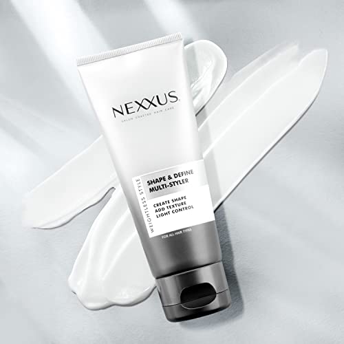 Nexxus Shape and Define Multi-Styler For a Light Hold Weightless Styling Cream Shape, Define and Texture Hair Styling Cream 3.4 oz