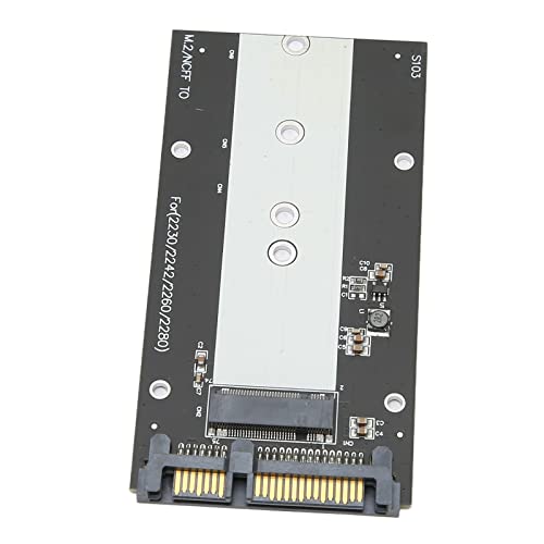 SSD Converter Card, PCB Material Mass Storage Interface Fast Transfer Easy to Use SSD Converter Adapter for B Key M.2 NGFF SSD