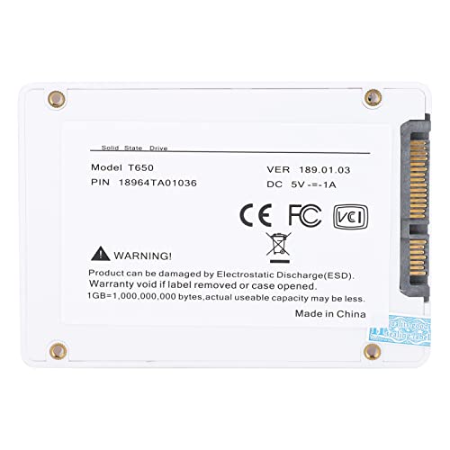 Solid State Hard Disk, Photo Storage Large Capacity Professional SATA3.0 SSD Compact for Office Worker for Laptop Desktop Computer(#4)