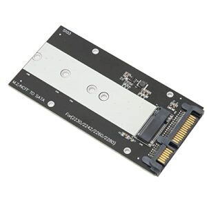 Aluminum Hard Drive Enclosure, Good Heat Dissipation 6Gbps Transmission SSD Enclosure for Computer