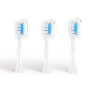 ristpal sonic electric toothbrush head 3pcs (white)