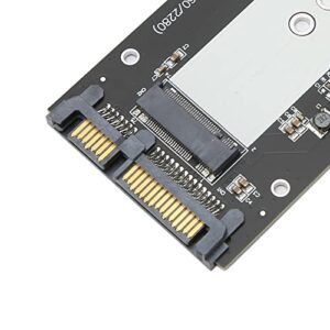 SSD Converter Card, PCB Material Mass Storage Interface Fast Transfer Easy to Use SSD Converter Adapter for B Key M.2 NGFF SSD