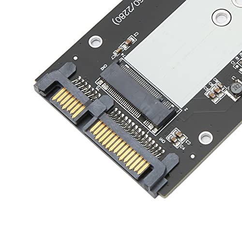 SSD Converter Card, PCB Material Mass Storage Interface Fast Transfer Easy to Use SSD Converter Adapter for B Key M.2 NGFF SSD