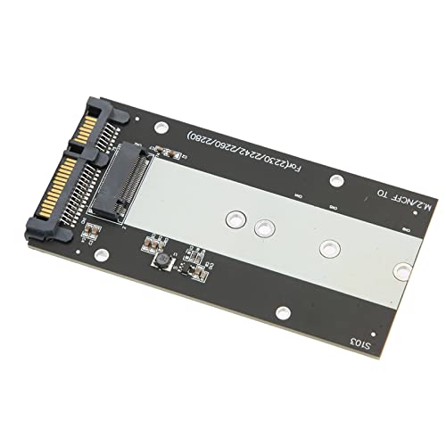 Tgoon SSD Converter Card, Small Size PCB Material Mass Storage Interface SSD Converter Adapter for B Key M.2 NGFF SSD