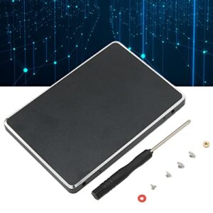 Aluminum Hard Drive Enclosure, Good Heat Dissipation 6Gbps Transmission SSD Enclosure for Computer