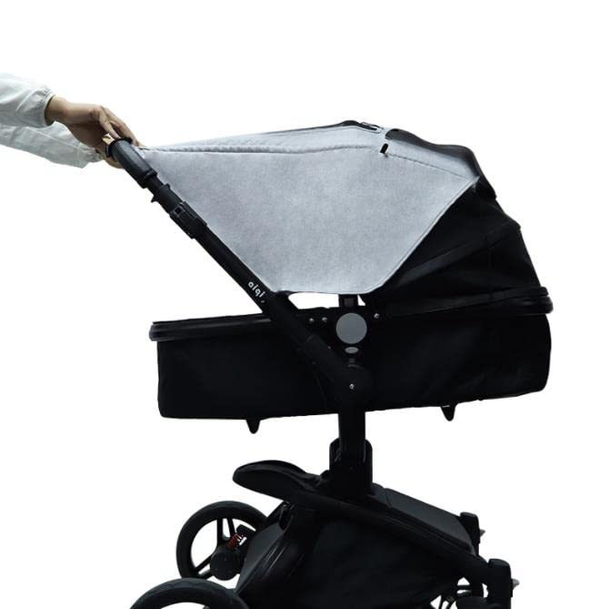 Baby Stroller Sun Shade Canopy Cover Pram Pushchair Buggy Sunshade Sun Cover UV Sleep Sun Shade for Strollers Joggers Viewing Window