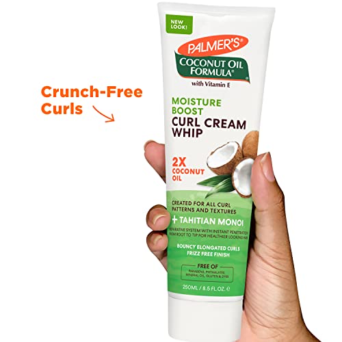 Palmer's Coconut Oil Formula Moisture Boost Curl Whip Cream, 8.5 oz.