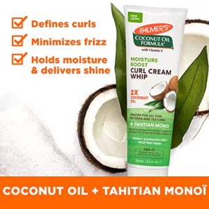 Palmer's Coconut Oil Formula Moisture Boost Curl Whip Cream, 8.5 oz.