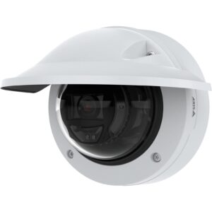 axis outdoor p3265-lve p32 network camera, white, 1080p