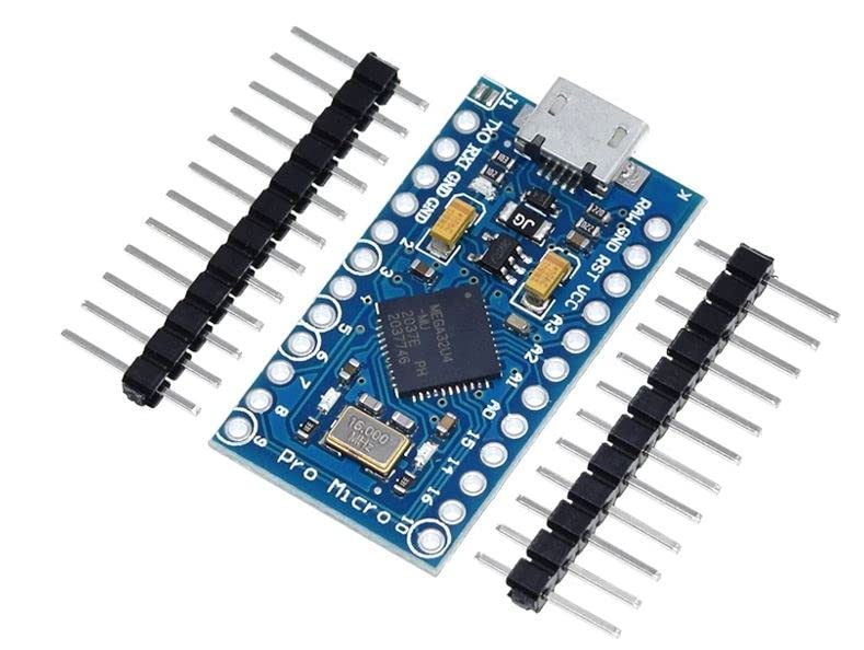 RedTagCanada Pro Micro Atmega32U4 5V 16MHz Bootloadered IDE Micro USB Pro Micro Board Microcontroller Compatible for Arduino (2, Pro Micro ATmega32U4 Micro-USB)