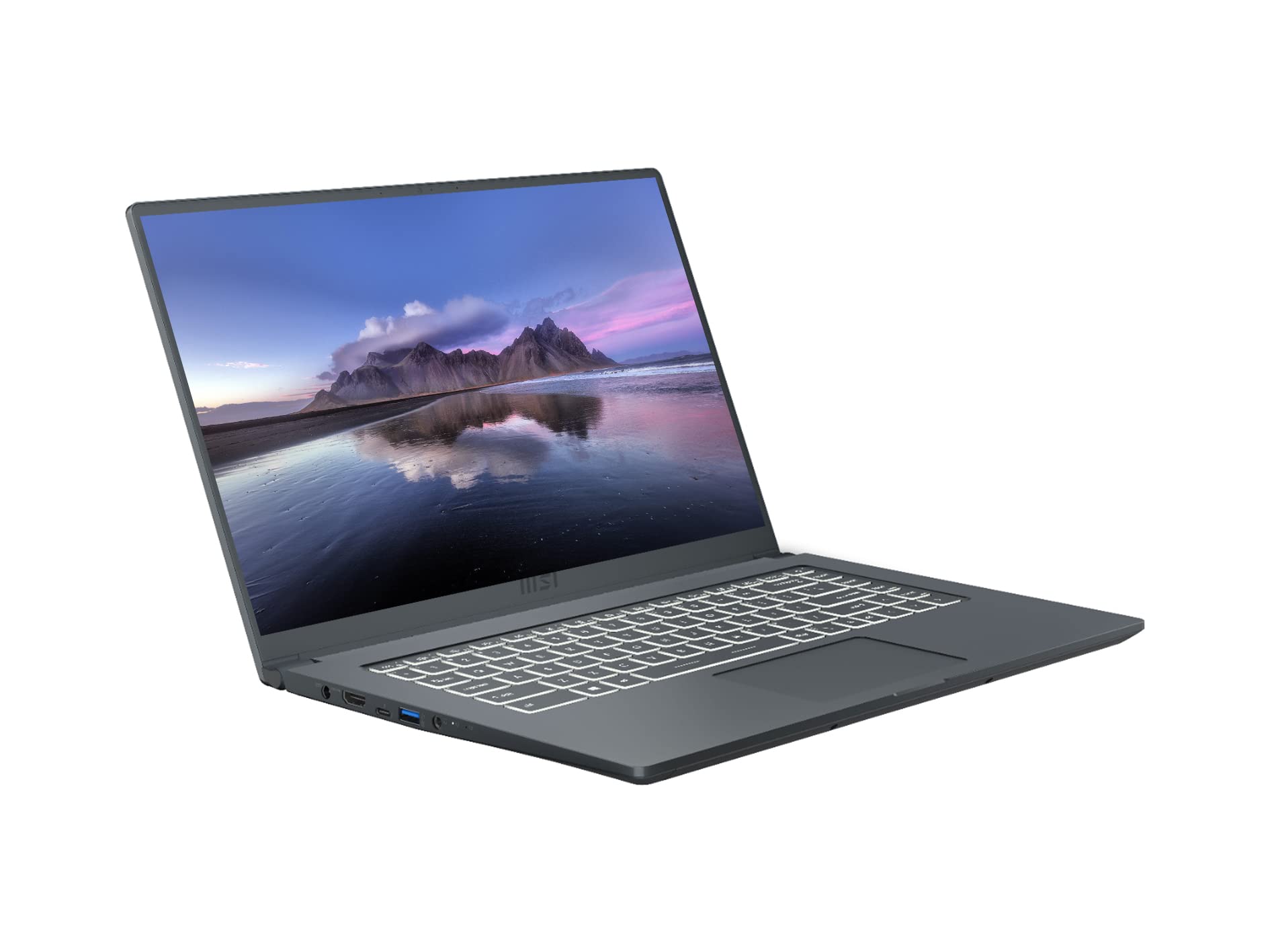 2022 Newest MSI Mordern 15-Laptop, 15.6" Full HD-Display, Intel Core i7-1165G7, 16GB-RAM, 1TB PCIe SSD, Backlit KB, Wi-Fi 6, Webcam, Thunderbolt 4, LAN-Cable-Adapter, Win10 Home, Carbon Grey