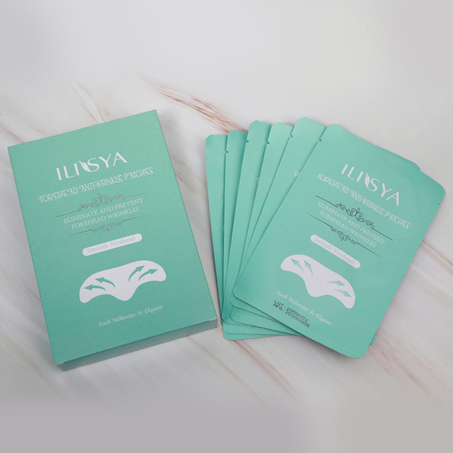 ilisya Forehead Wrinkle Patches Anti-Wrinkle Facial Patches Smoothing Forehead Wrinkle Stickers Forehead Lines Pads Fine Lines Resistant Masks Wrinkle Remover for Women and Men,10 PCS