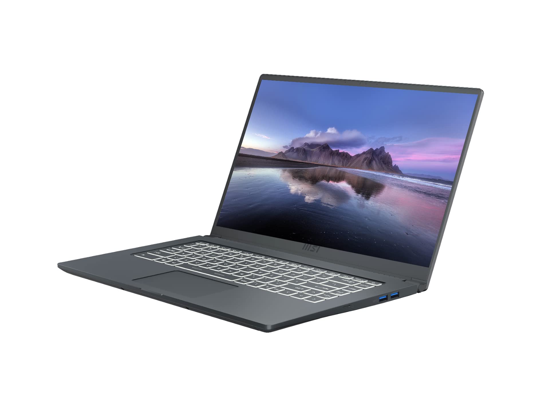 2022 Newest MSI Mordern 15-Laptop, 15.6" Full HD-Display, Intel Core i7-1165G7, 16GB-RAM, 1TB PCIe SSD, Backlit KB, Wi-Fi 6, Webcam, Thunderbolt 4, LAN-Cable-Adapter, Win10 Home, Carbon Grey