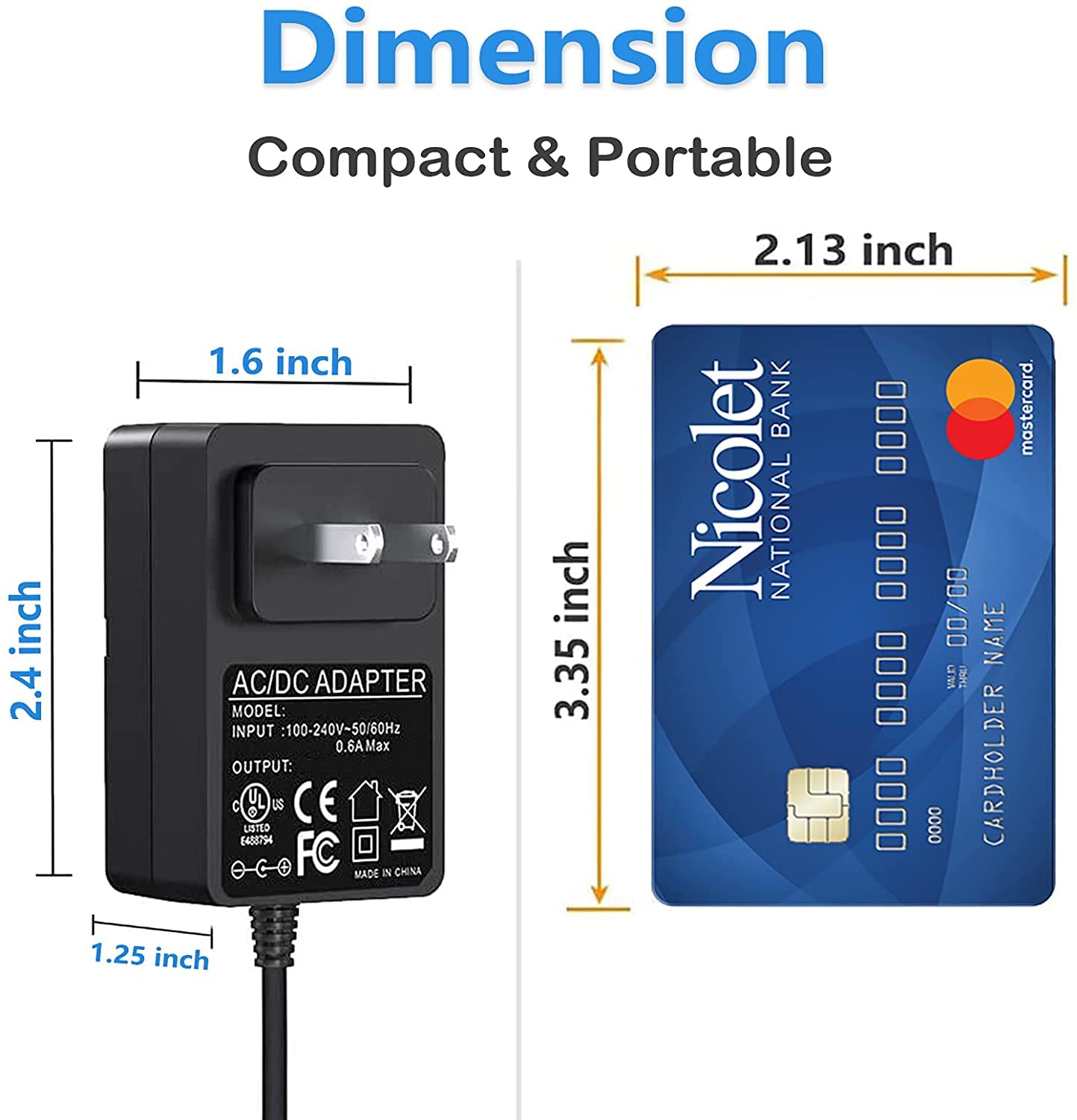 5V USB C Charger Replacement for Breast Pump Charger