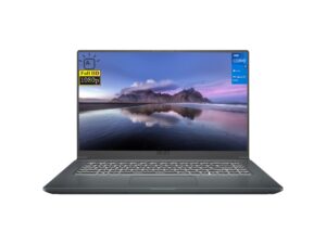 2022 newest msi mordern 15-laptop, 15.6" full hd-display, intel core i7-1165g7, 16gb-ram, 1tb pcie ssd, backlit kb, wi-fi 6, webcam, thunderbolt 4, lan-cable-adapter, win10 home, carbon grey