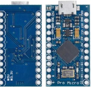 RedTagCanada Pro Micro Atmega32U4 5V 16MHz Bootloadered IDE Micro USB Pro Micro Board Microcontroller Compatible for Arduino (2, Pro Micro ATmega32U4 Micro-USB)