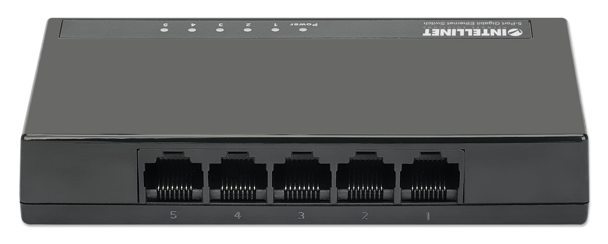 Manhattan 5 Port Fast Ethernet Switch – 10/100/1000 Mbps - Computer Desktop Internet Networking Splitter LAN Hub Router, Unmanaged, Plug & Play, Fanless Quiet, Plastic – 3 Yr Mfg Warranty - 561747