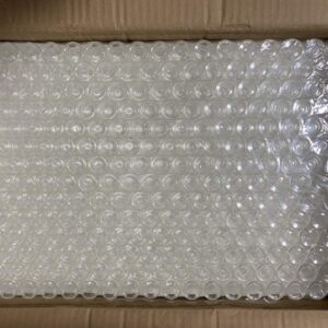 10ml Sample Vials Pack of 154 pcs-24x45mm Glass Transparent Bottom headspace Sample Bottles, chamfered Surface Treatment