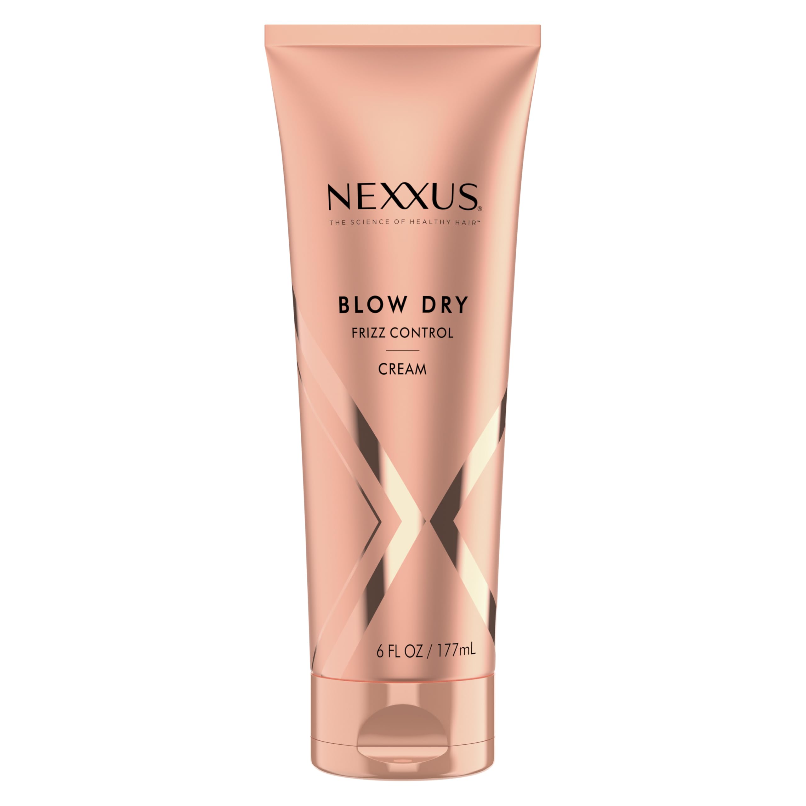 Nexxus Smooth & Full Blow Dry Balm Weightless Style Frizz Control, Volume & Heat Protect Styling Cream for Smooth & Full Hair 6 oz