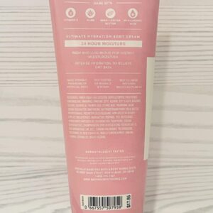 Bath and Body Works Aromatherapy Love Rose Vanilla Ultimate Hydration Body Cream 8 Oz. 2 Pack (Rose Vanilla)