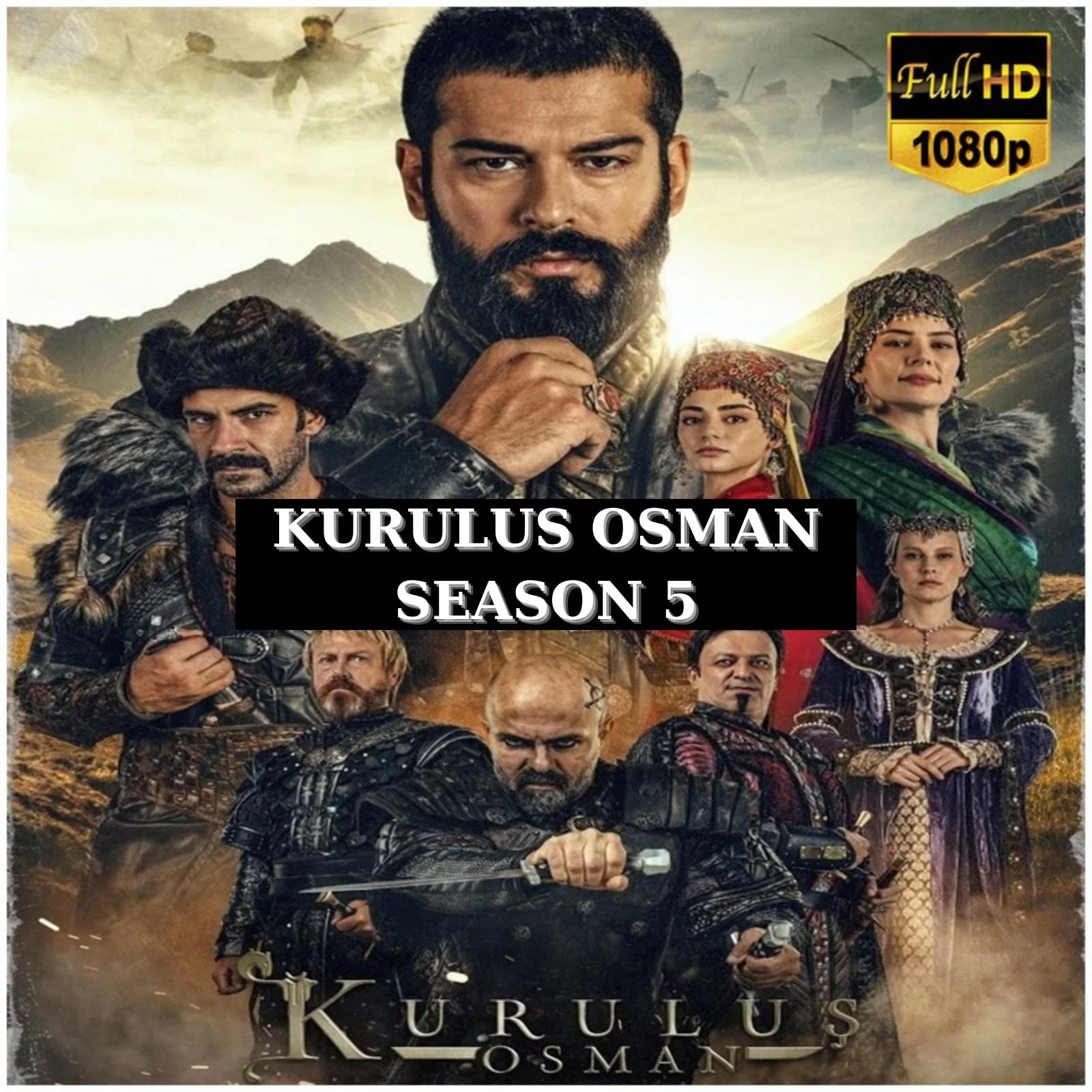 Kurulus Osman All 5 Seasons with English Subtitles Kurulus Osman Season 1 2 3 4 5 | Establishmen Osman Full HD Season 1-2-3-4-5 (150 Episodes) Complete *USB Flash Drive* All Episodes* 1080 HD