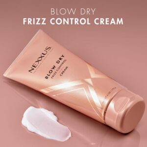 Nexxus Smooth & Full Blow Dry Balm Weightless Style Frizz Control, Volume & Heat Protect Styling Cream for Smooth & Full Hair 6 oz