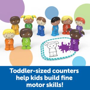 Learning Resources Skill Builders! Toddler 1-10 Counting Kids, Educational Toys, Toddler Activities, Color Teaching Toys, 20 Pieces, Age 2+