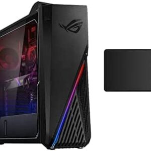 ASUS ROG Premium Gaming Desktop | 11th Gen Intel Core i7-11700F | 32GB RAM | 1TB SSD +1TB HDD | NVIDIA GeForce RTX 3070 | Black | Windows 10 | with Mouse Pad Bundle