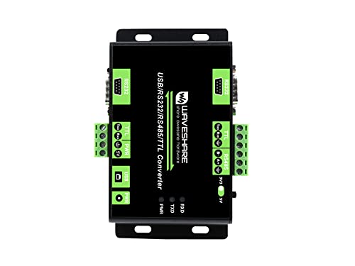 waveshare Industrial Isolated Multi-Bus Converter USB / RS232 / RS485 / TTL Communication Between Different Buses