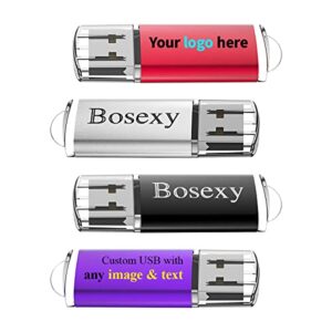 usb flash drives custom logo 128mb 50pcs bosexy memory sticks personalized pendrives