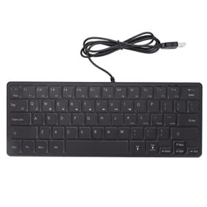 Byged Wired Gaming Keyboard, 64 Keys Mini RGB Keyboard 3 Backlights Desktop Notebook Computer Keyboards with Long Service Life, for Desktop Laptop