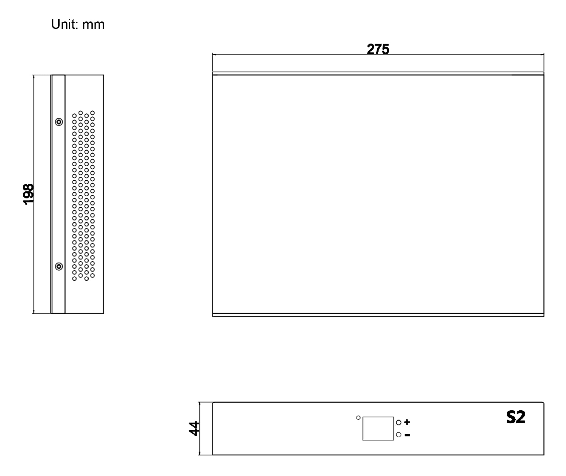 S2 Colorlight LED Screen Sending Box S2