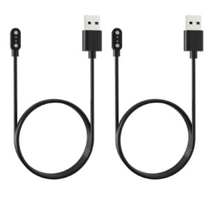 sengkob [2-pack] 3.3ft smart watch charger magnetic usb charging cable for letsfit willful yamay veryfitpro sw023 id205l sw021 id205u id205s sw025 uwatch 3s 3 2 2s