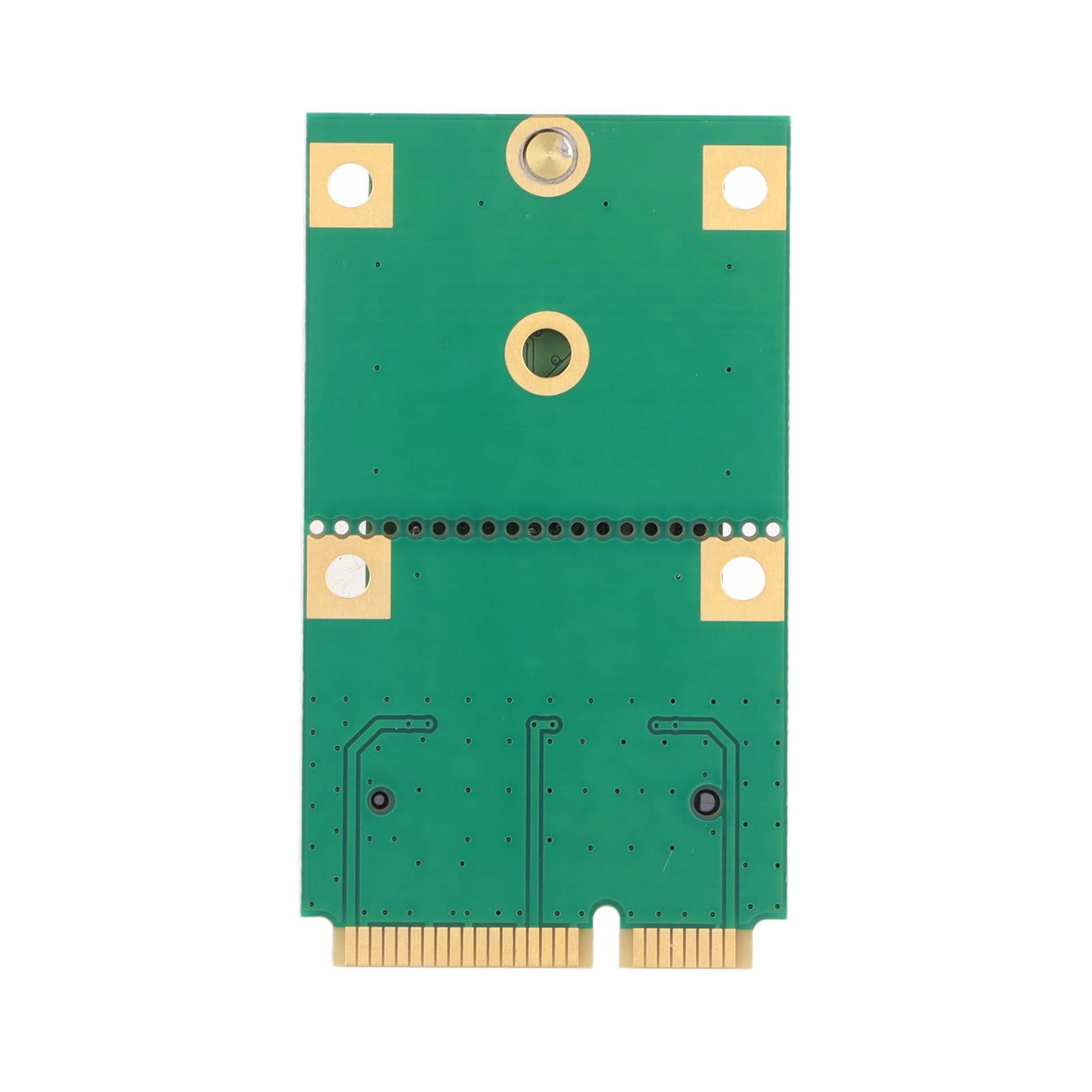 Gaeirt MSATA Adapter Card, Stable Easy to Use SSD Hard Drive Simple Installation for Computer