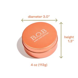 B.O.B BARS OVER BOTTLES Travel Tin Case | Shampoo and Conditioner Storage Container | Travel Size Tins & Soap Saver - 100% Zero Waste | Eco-friendly, Plastic-free | Aluminum | Recyclable | Green