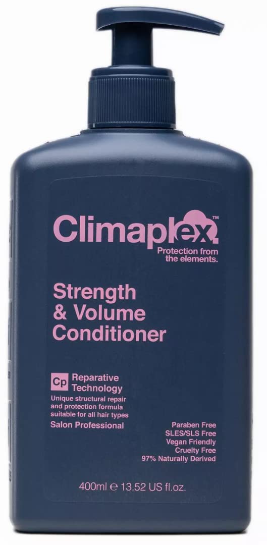 C P Climaplex Strength and Volume Shampoo and Conditioner SET. 13.5 Oz Bottles Each. Repairs, Hydrates, Protects and Add Volume to the Hair.