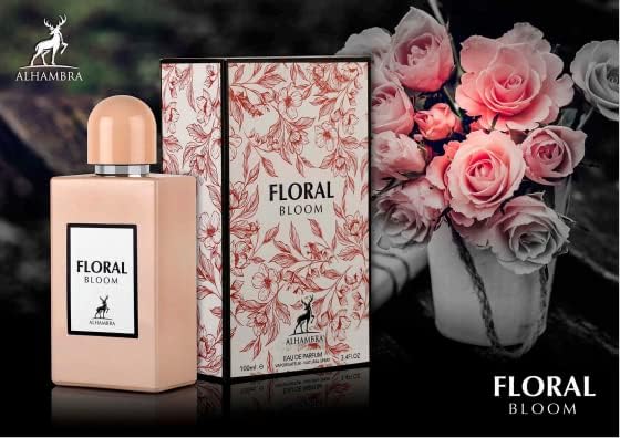 Floral bloom EDP for Her by Alhambra 100 ML / 3.4 FL Oz NEW!!!