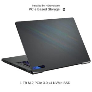 HIDevolution ASUS ROG Zephyrus G15 GA503RW 15.6" QHD 165Hz, 3.3 GHz AMD Ryzen 9 6900HS, RTX 3070 Ti, 40 GB 4800MHz RAM, 4 TB PCIe SSD, Windows 11 Pro