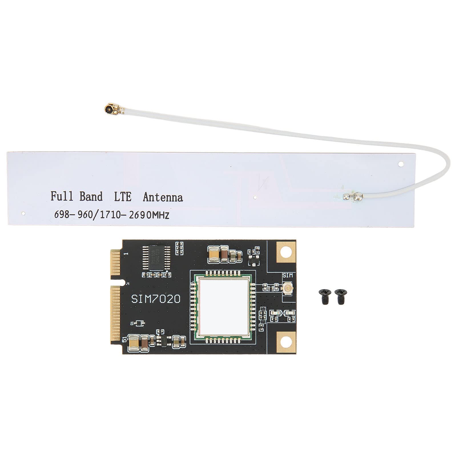 Yoidesu PCI‑E Module, PCI‑E 7020G Module Card SIM7020G Chip DIY Programming Module with LTE Antenna for LILYGO®TTGO T‑PCIE M2M Applications