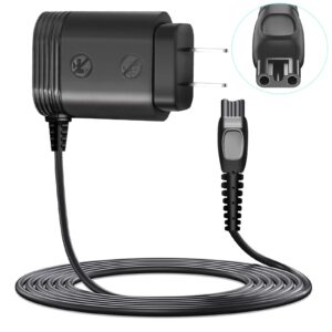 15v charger cord for philips norelco hq8505 power cord - compatible with norelco trimmer - shaver - razor 7000 5000 3000 9000 2000 2300 mg7750 mg7790 8500x series