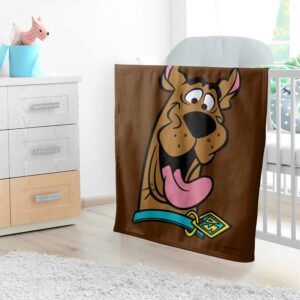 LOGOVISION Scooby Doo Lightweight Baby Blanket, 30"X40", Scooby Happy Unisex for Infants Girls & Boys