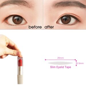 Invisible Double Eyelid Tapes Stickers, Medical-use Fiber Eyelid Lift Strips, Instantly Eye lids Lift Without Surgery, Perfect for Hooded, Droopy, Uneven, Mono-eyelids