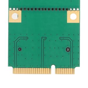 Gaeirt MSATA Adapter Card, Stable Easy to Use SSD Hard Drive Simple Installation for Computer