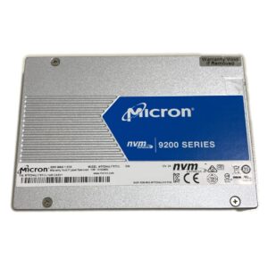 micron ssd 1.6tb 9200 max (write intensive) 2.5 inch u.2 nvme pcie mtfdhal1t6tcu pci express enterprise solid state drive for dell hp lenovo supermicro