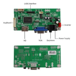 VSDISPLAY HD-MI VGA Controller Board eDP for 27" 2560x1440 2K LM270WQ1-SDE3 36 pin WLED LCD Screen