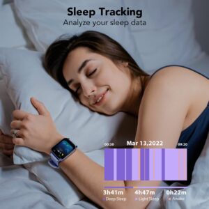 klatre Smart Watches for Women,Fitness Tracker Watch 5ATM Waterproof for Swimming Smart Watch for Android Phones&iPhone Compatible with 24 Sports Modes, Pedometer, Heart Rate & Sleep Tracking