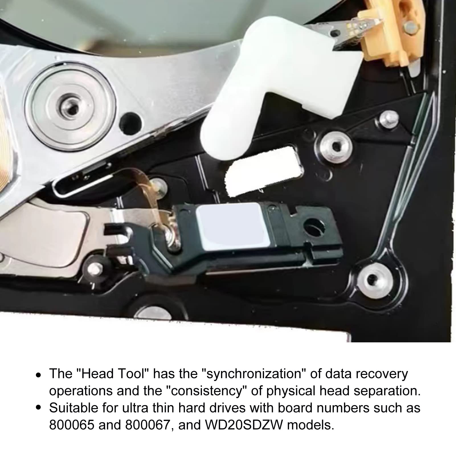 HDD Head Comb, Hard Drive Combs Repair Head Professional Hard Disk Head Replacement for West Digital Series W2S