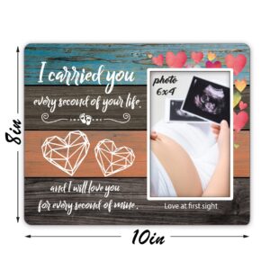 Miscarriage Picture Frames for Pregnancy Loss, Sonogram Memorial Photo Frame for Baby Loss Remembrance Keepsake - F001